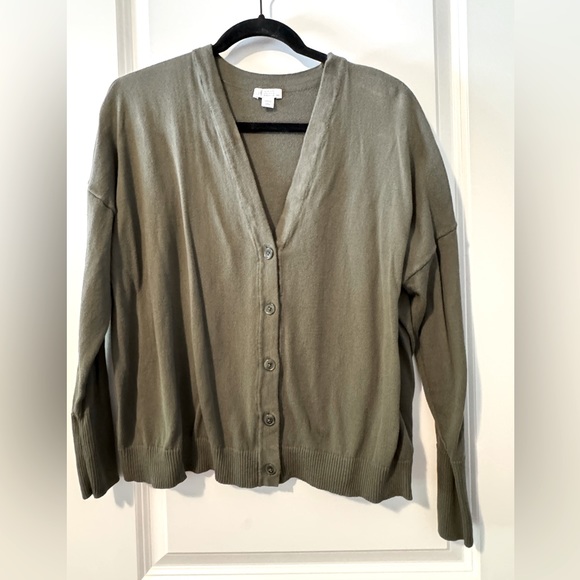 J. Jill | Sweaters | Jjill Cotton Cardigan | Poshmark